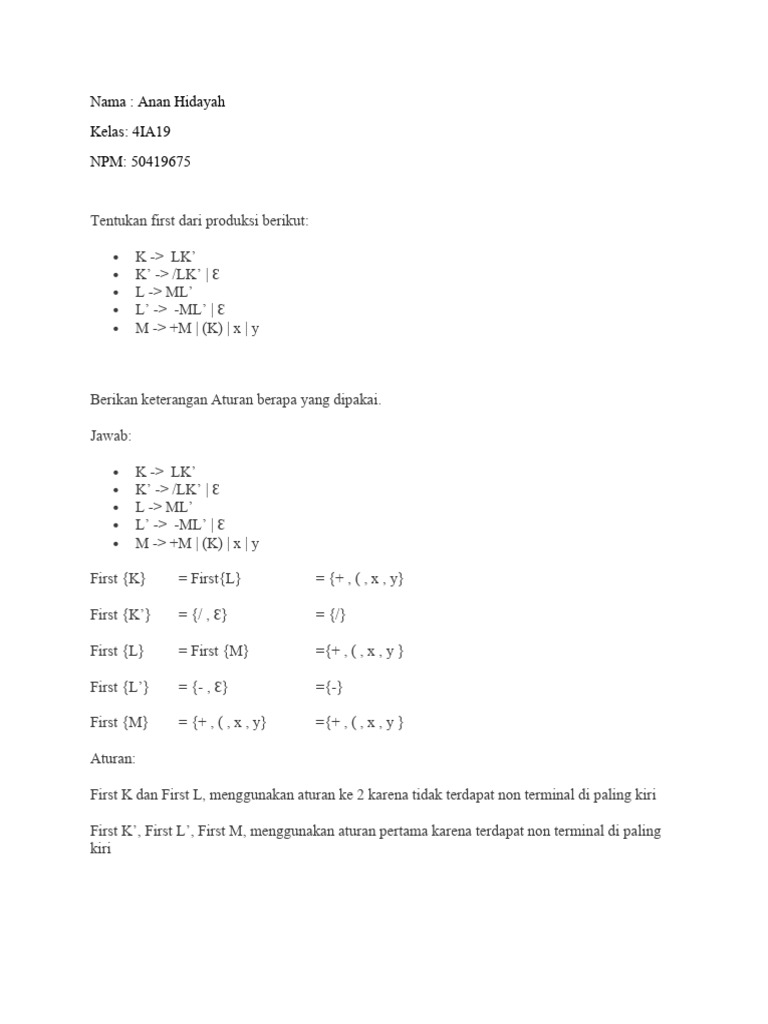 Anan Hidayah Act3 Tekom | PDF