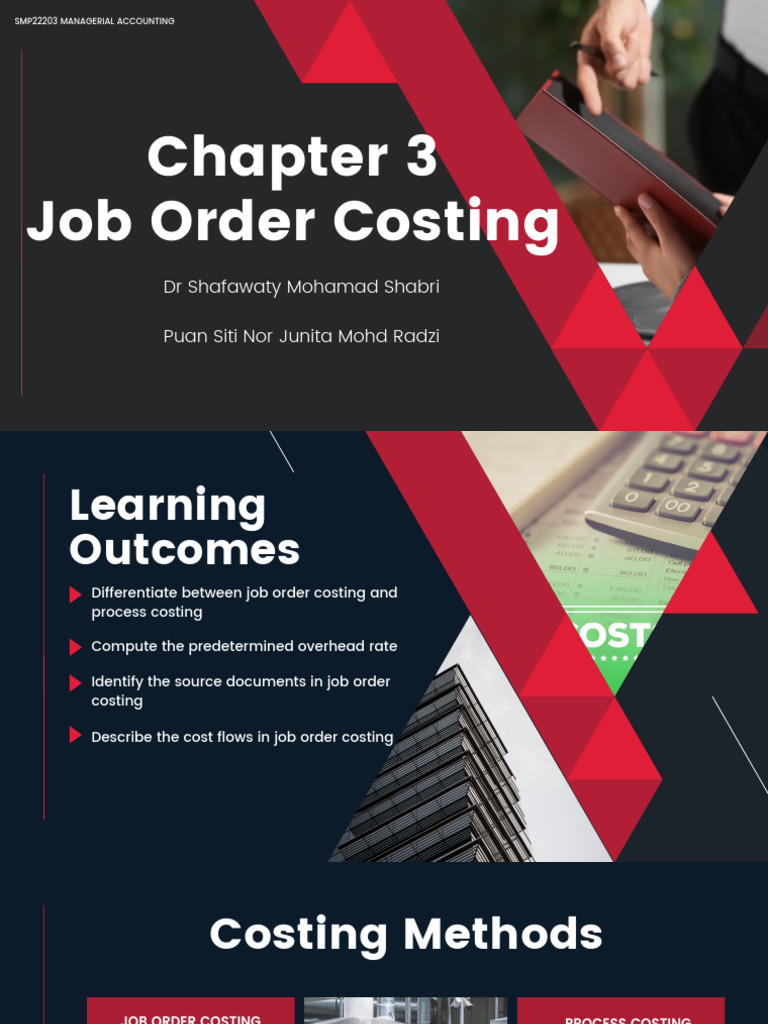 Chapter 3 Job Order Costing | PDF | Management Accounting | Business