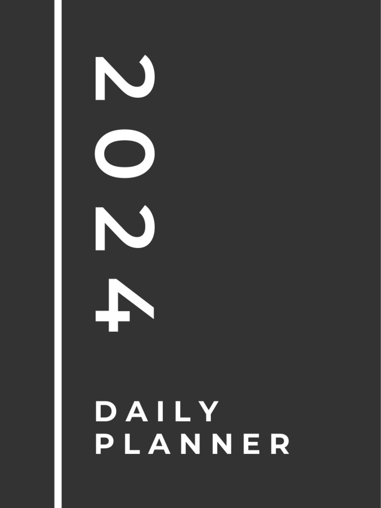 2024 v2 Daily Planner Monday Start | PDF