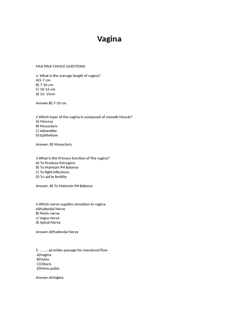 Vagina Obg | PDF