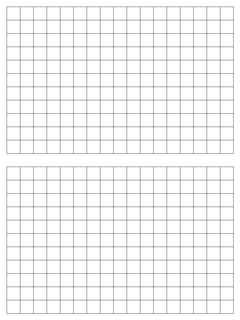 1 Inch Squares | PDF