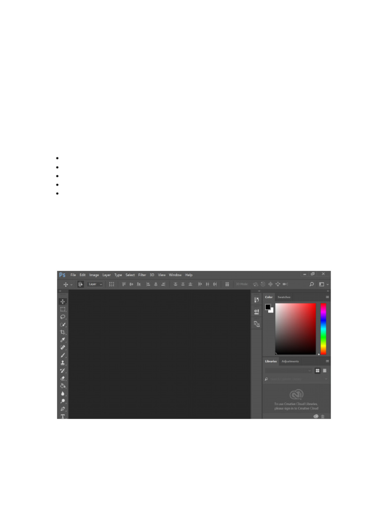 Lab 1 - Introduction To Adobe Photoshop | PDF | Adobe Photoshop ...