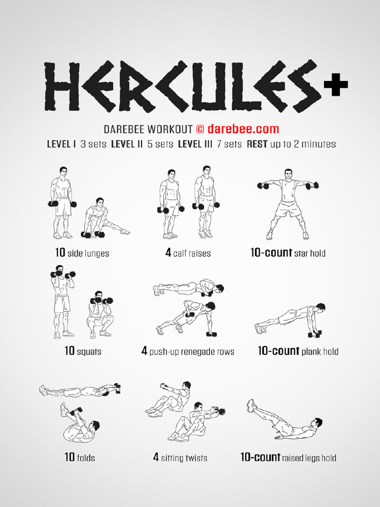 Hercules Plus Workout | PDF