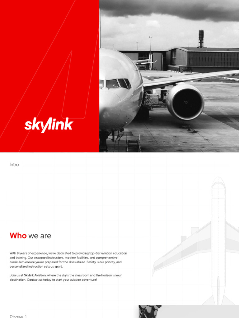 Skylink Brouchure | PDF | Aviation | Transport