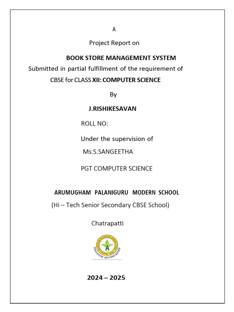 Book Store Management Rishikesavan | PDF | Computer Program | Programming