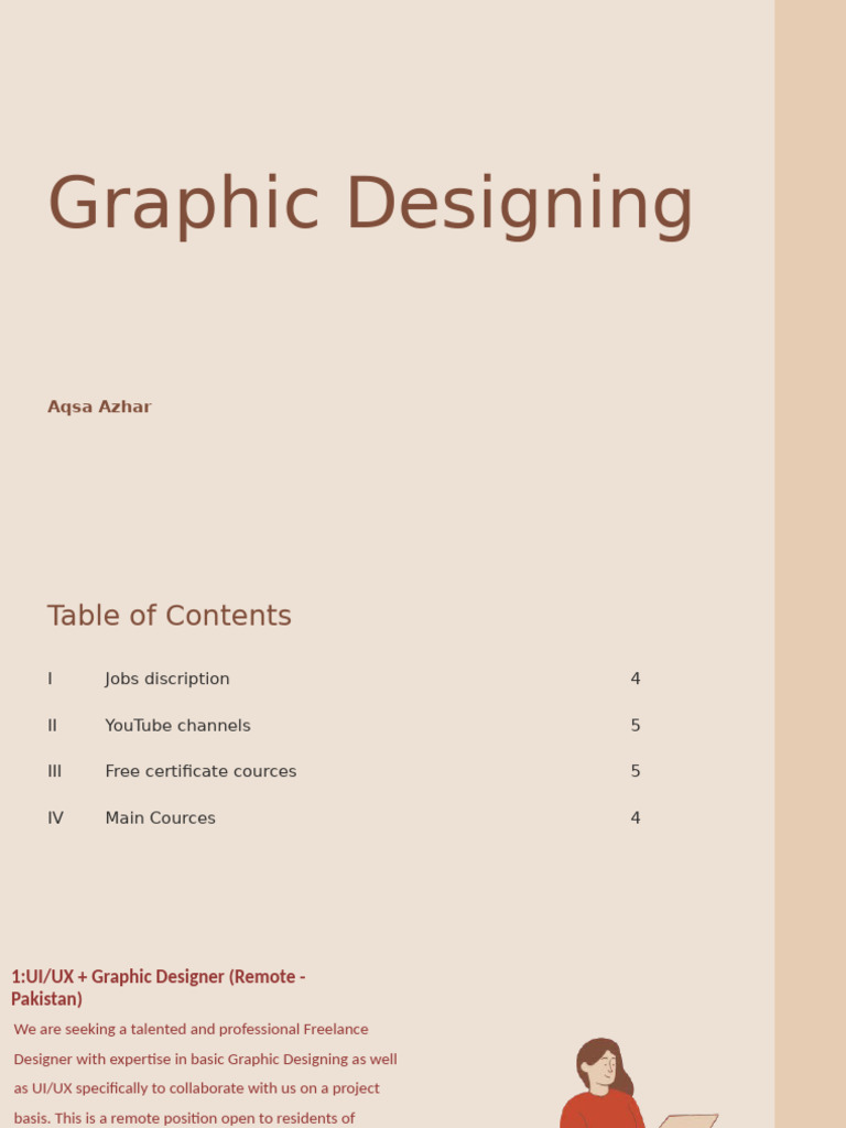 PPt for Graphic Designing | PDF | Graphic Design | Adobe Photoshop