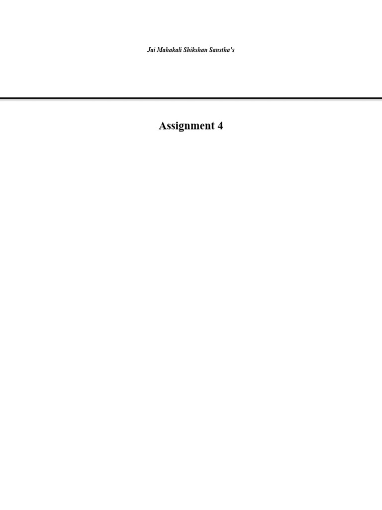 Assigment 4 ACN | PDF