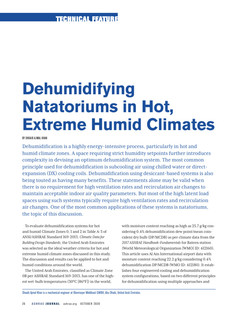 Ashrae Ashraejournal ZERDGH-28-35 | PDF | Humidity | Ventilation ...