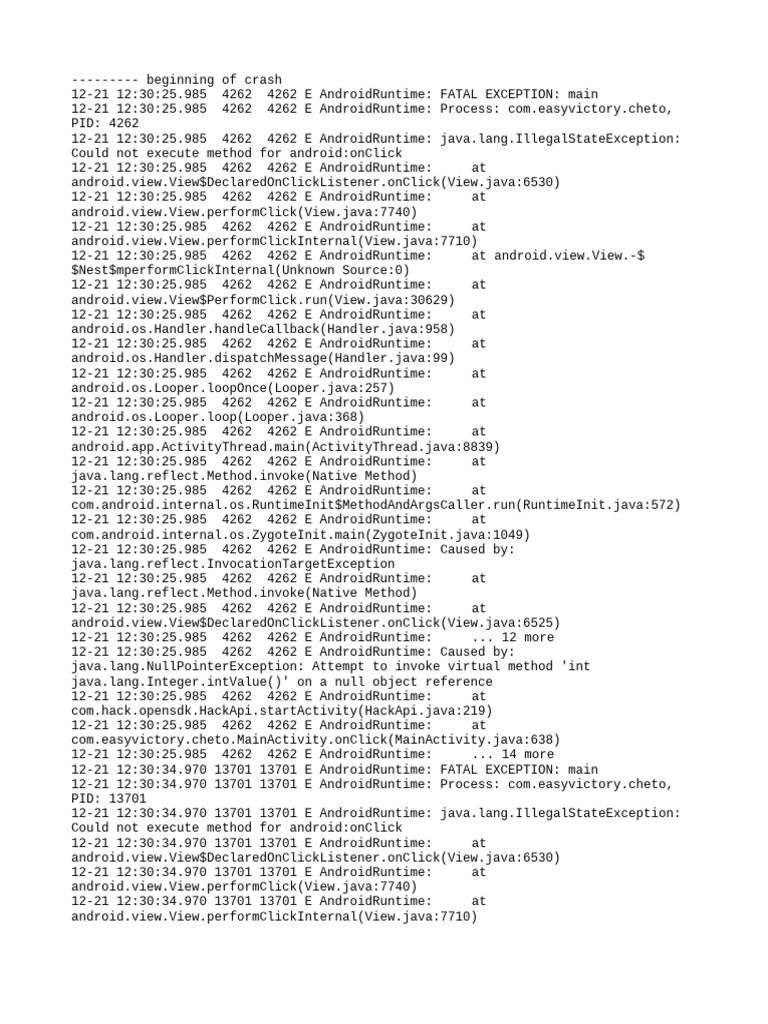 com.easyvictory.cheto_logcat | PDF | Java (Programming Language) | Computing