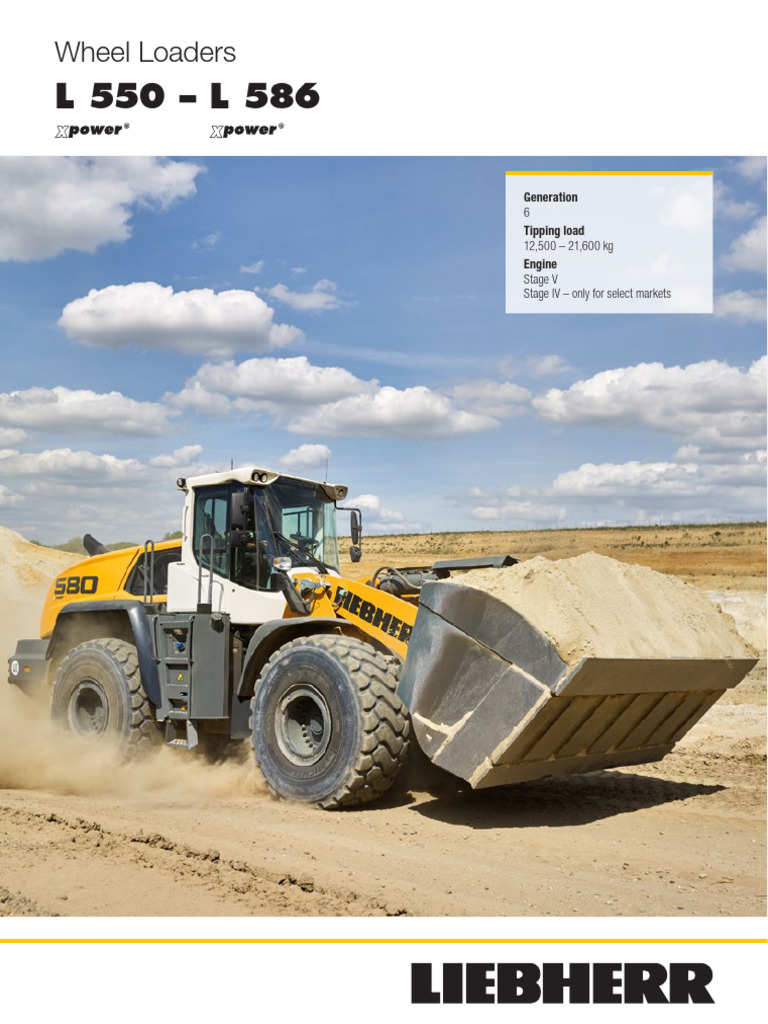 Bildprospekt_L_550_XPower_-_L_586_XPower_G6 | PDF | Diesel Engine ...