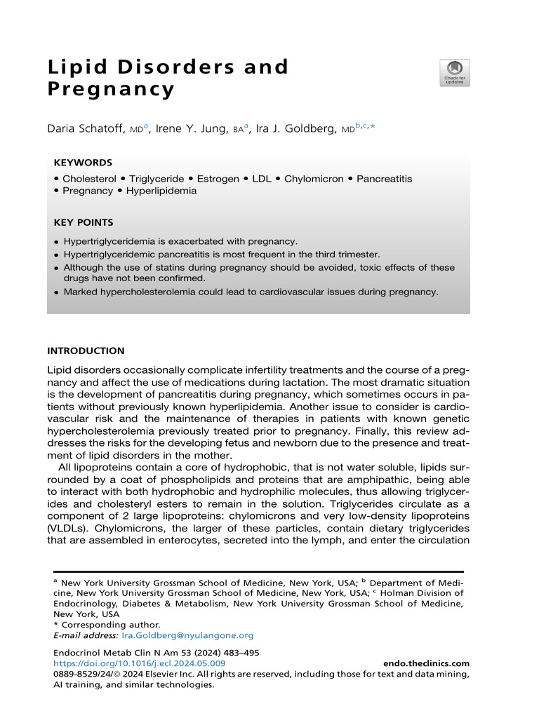 Lipid Disorders And | PDF | Low Density Lipoprotein | Lipoprotein