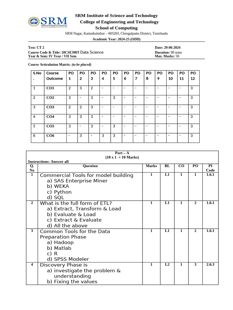 QP_univ_DS-set1 | PDF | Data Management | Computer Programming