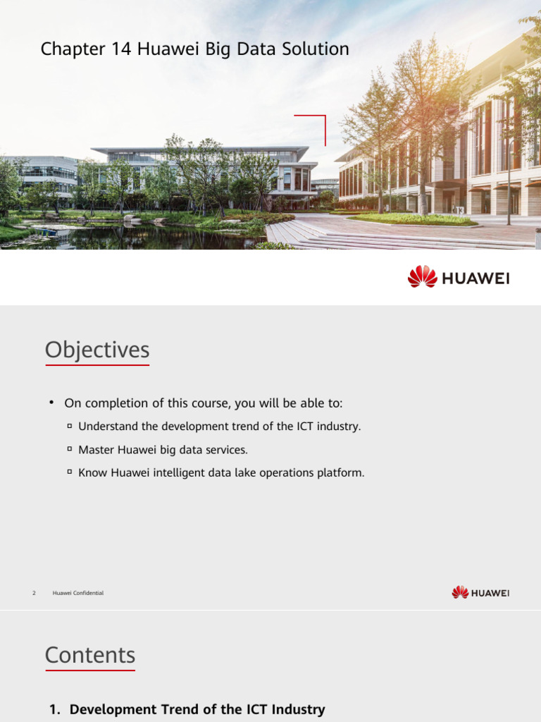 Chapter_14_Huawei_Big_Data_Solution | PDF | Cloud Computing | Big Data