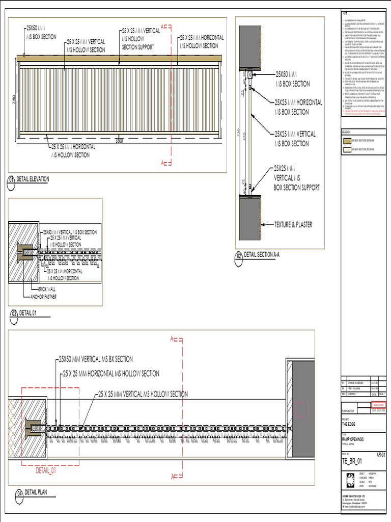 23.01.2024_ Basement Ramp Openings-typical Detial | PDF | Basement ...
