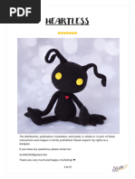 Crochet Alien Plush Pattern | PDF | Crochet | Textile Arts