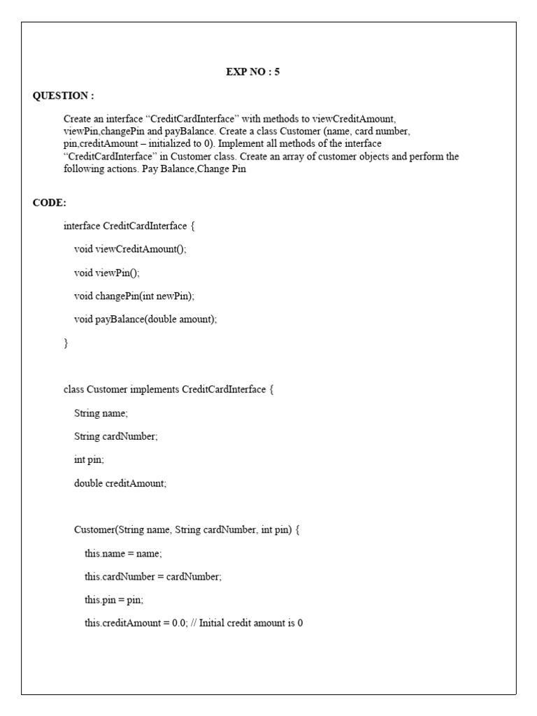 EXP (5)-1 | PDF | Computing | Programming Paradigms EXP (5)-1 | PDF | Computing | Programming Paradigms