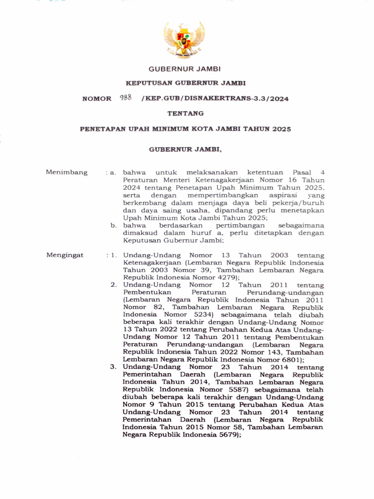 SK Umk Kota Jambi 2025 | PDF