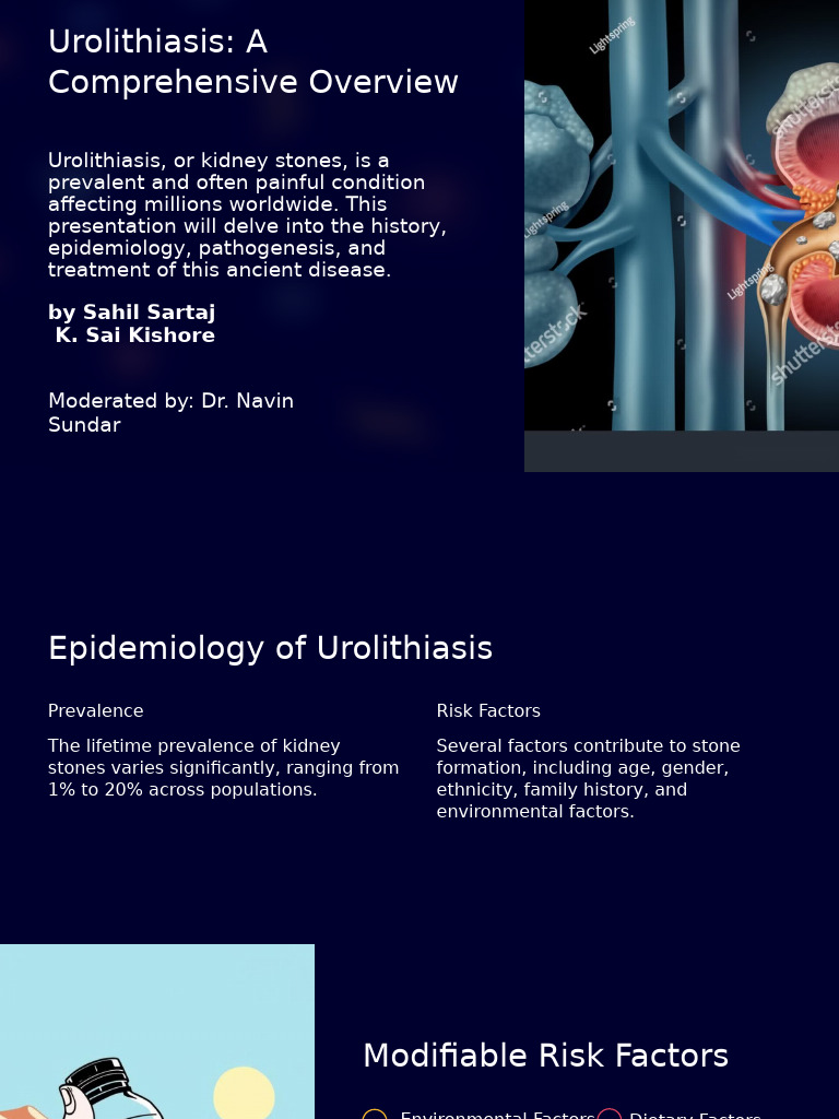 Urolithiasis- Etiopathogenesis | PDF | Urology | Causes Of Death