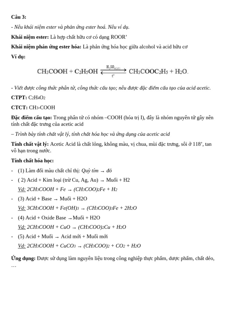 Hóa Sinh So N HKI | PDF