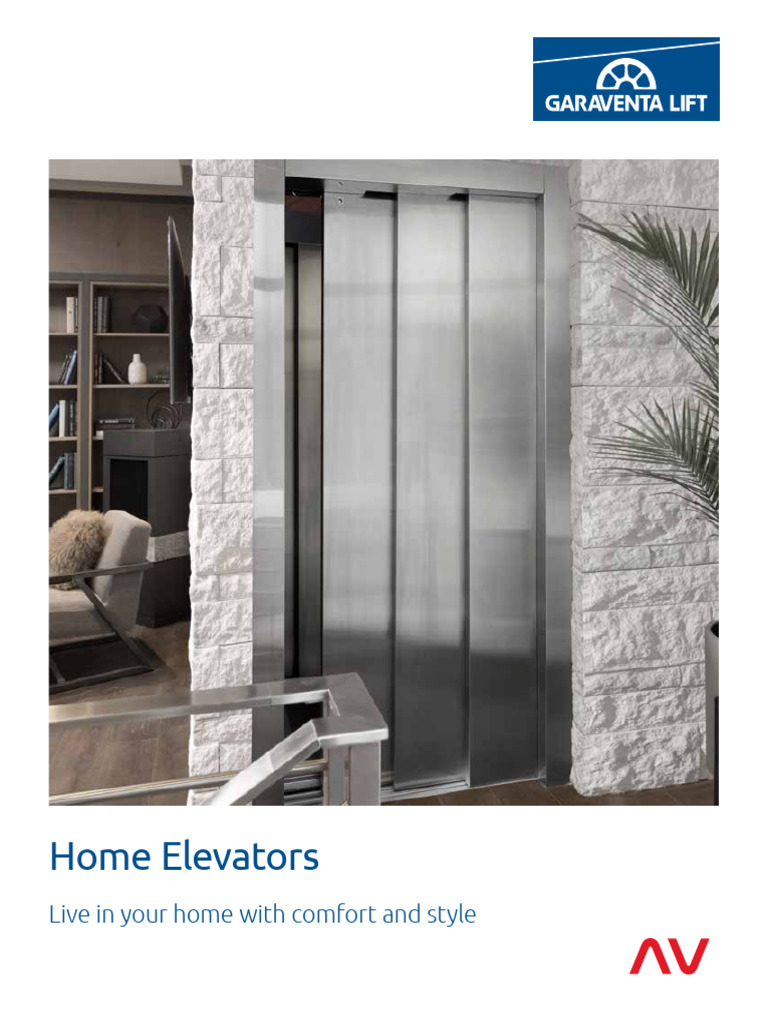 Elvoron HR Home Elevator Brochure | PDF | Elevator | Door