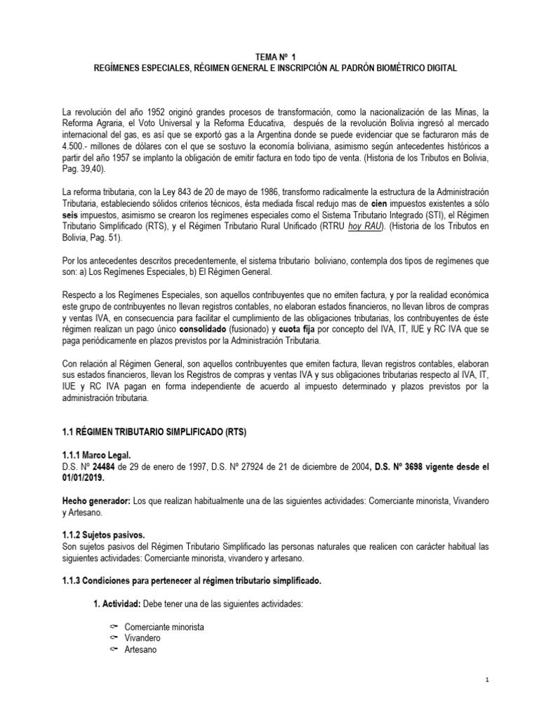 01 Tema 1 Re, RG y PBD | PDF | Documento de identidad | Impuestos