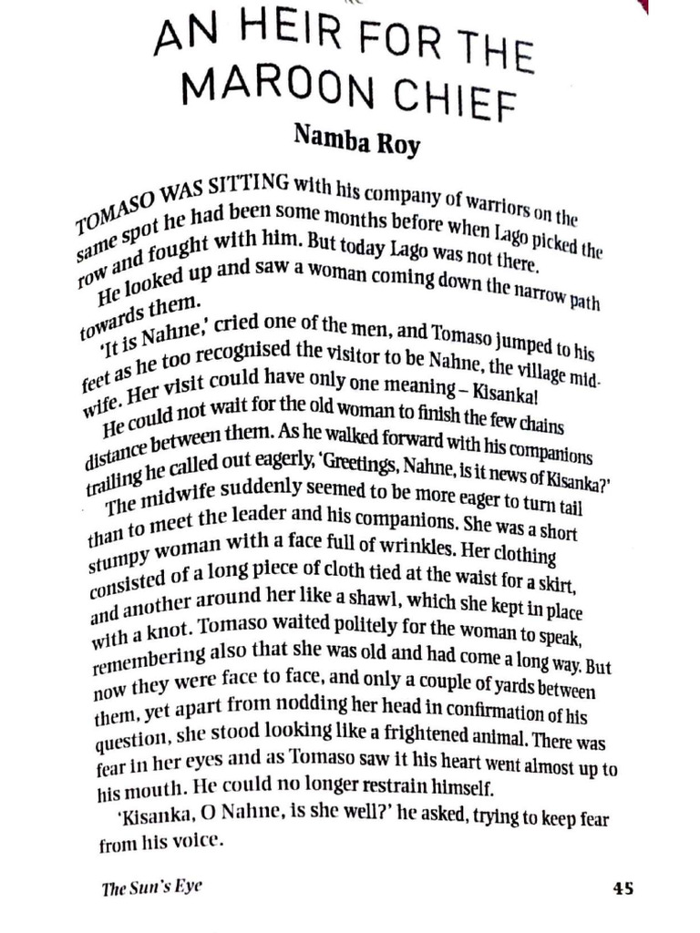 An Heir For The Maroon Chief | PDF