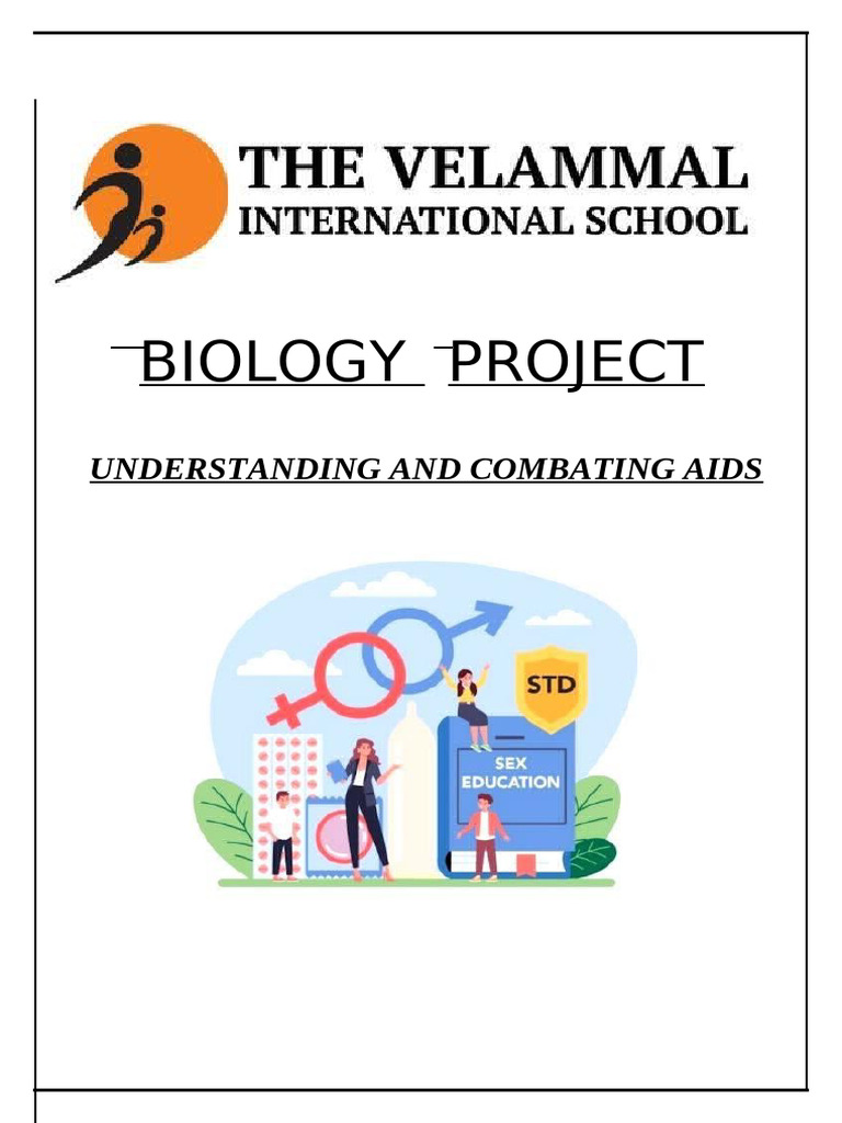 Biology Project Xii | PDF | Hiv/Aids | Hiv