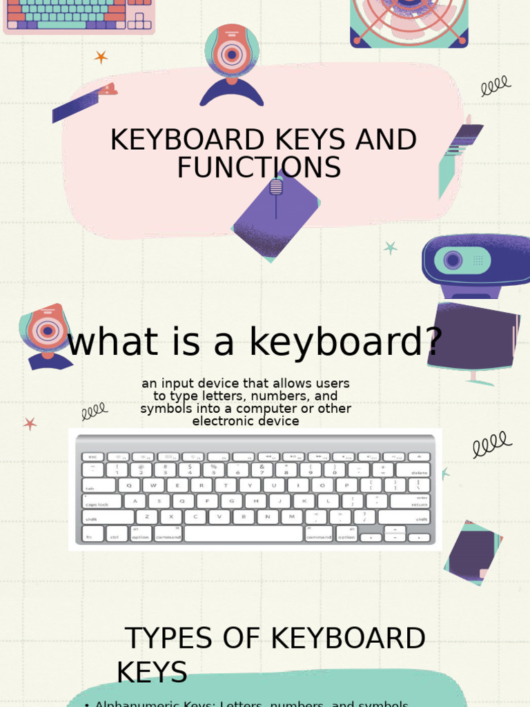 Computer Parts | PDF | Computer Keyboard | Control Key
