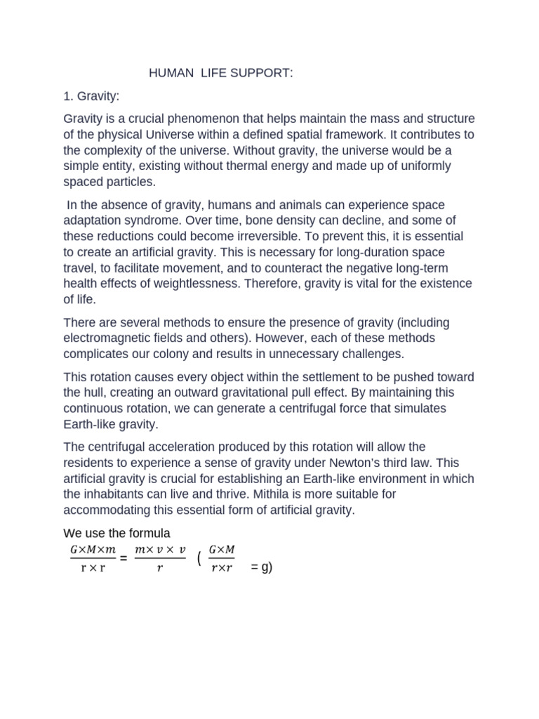 nasa-human life support | PDF | Hydroponics | Water