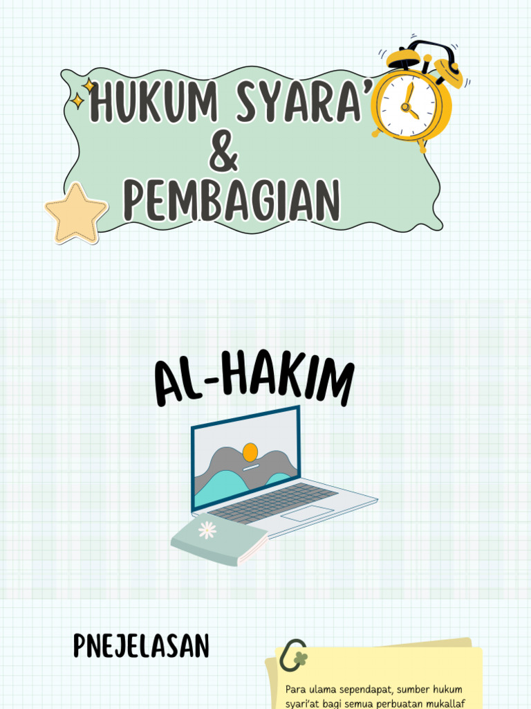 Hukum Syara & Pembagian - Muhammad Eddry | PDF