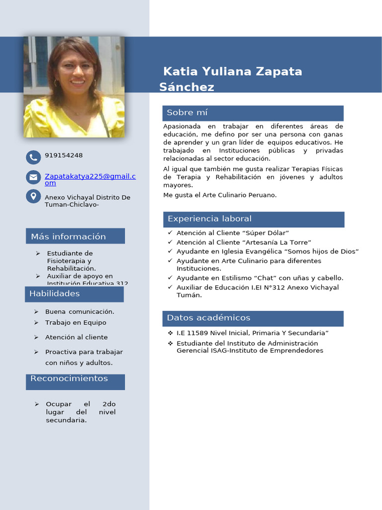 CV Zapata | PDF