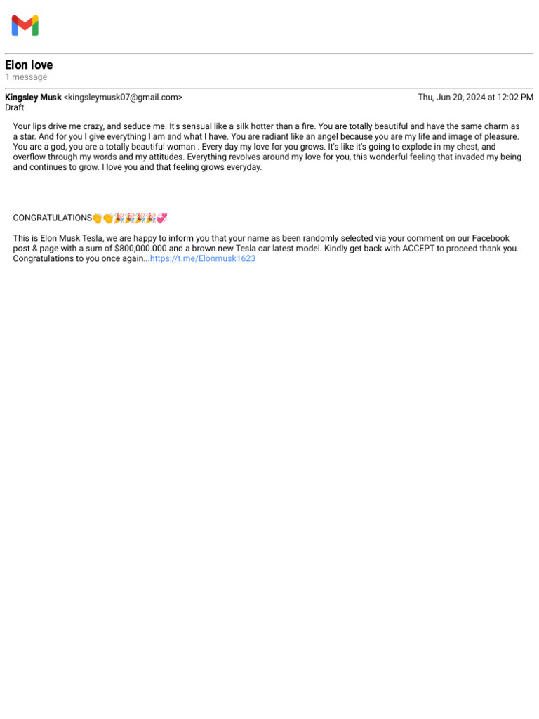 Elon musk format | PDF