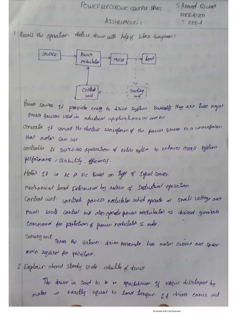 19A35A0209 PECD ASSIGNMENT 1 EEE-A | PDF