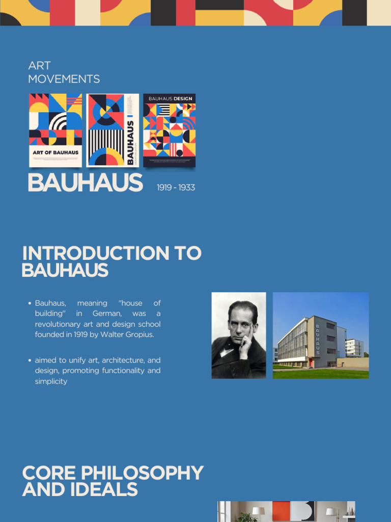 Bauhaus: Revolutionizing Art & Design | PDF