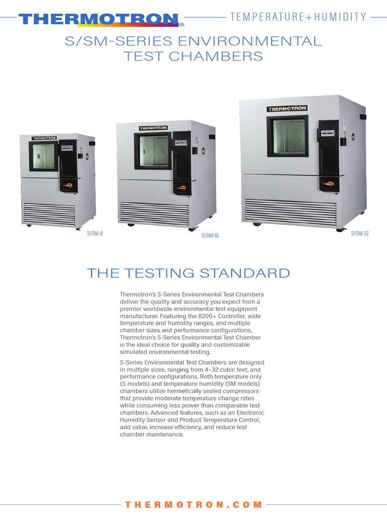 S SM Series New New Brochure PDF | PDF | Humidity | Calibration