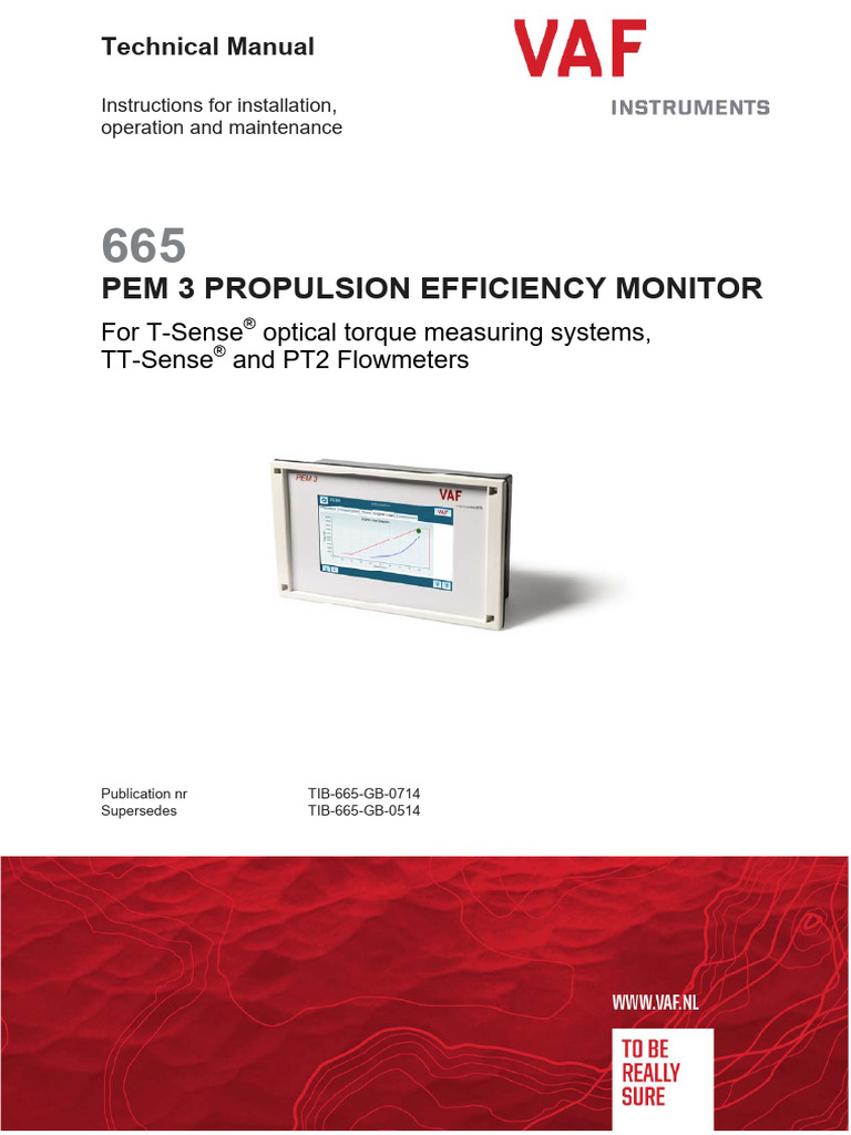 Pem 3 Propulsion Efficiency Monitor - Vaf | PDF | Flow Measurement | Engines