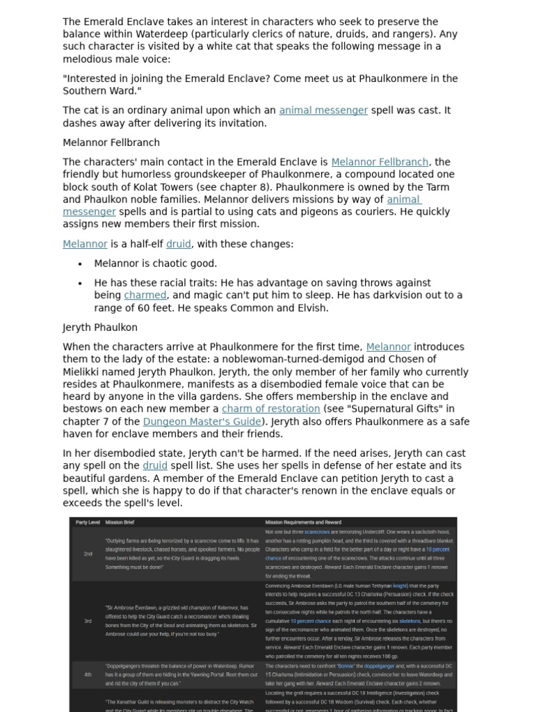 Emerald enclave | PDF