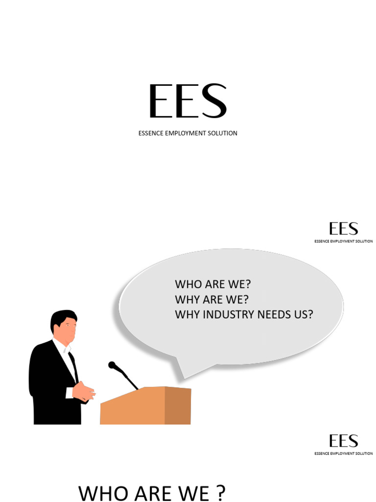 Essence Employment Solutions | PDF