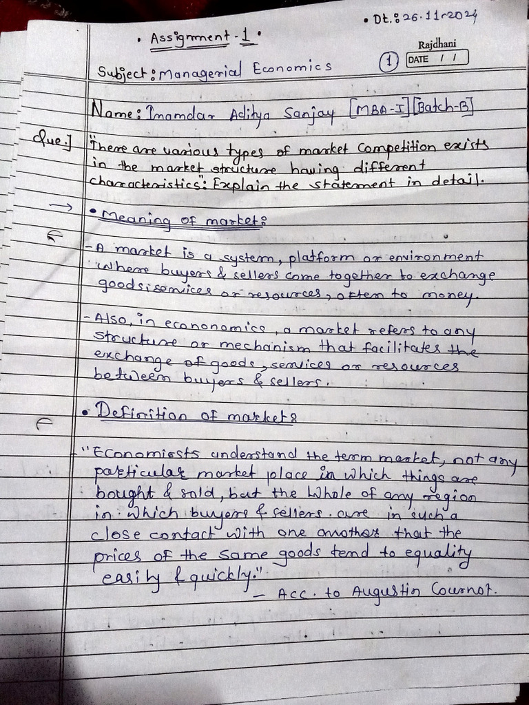 Economic Assignment | PDF