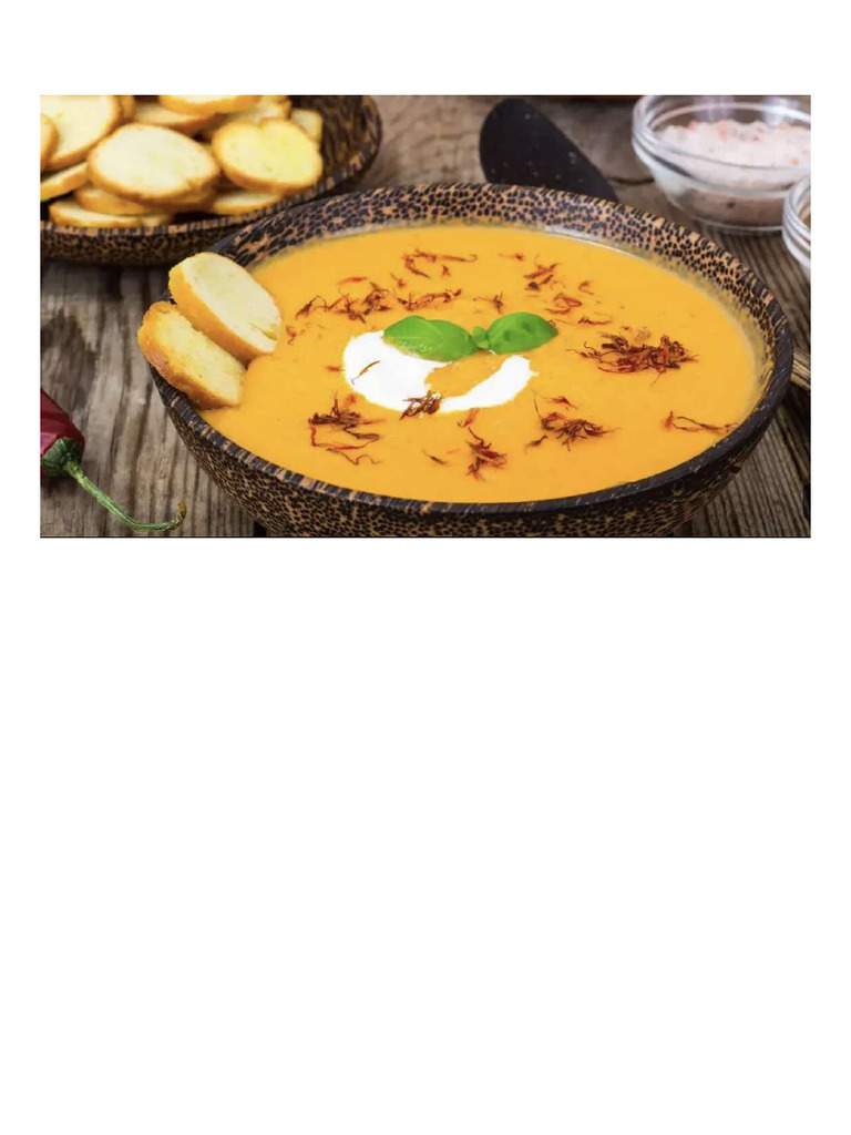Delicious Soup and Meal Recipes | PDF | Pizza | Baking
