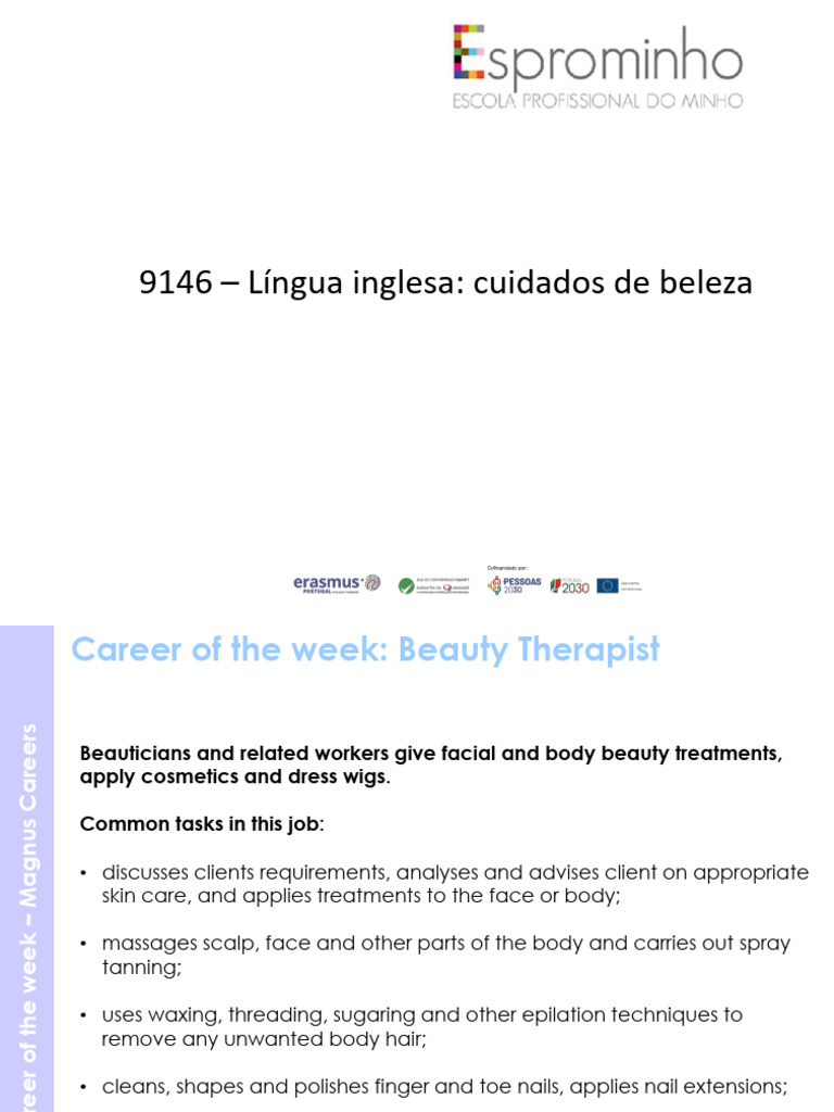 Beauty-Therapist 9146 | PDF | Human Appearance | Beauty