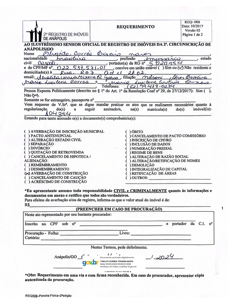 Requerimento_cartorio__assinado | PDF