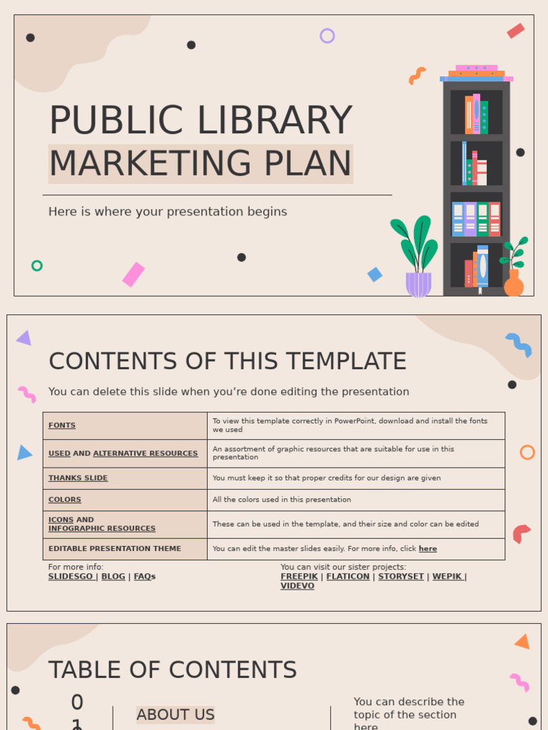 Public Library Marketing Plan Guide | PDF | Planets | Planets In Astrology