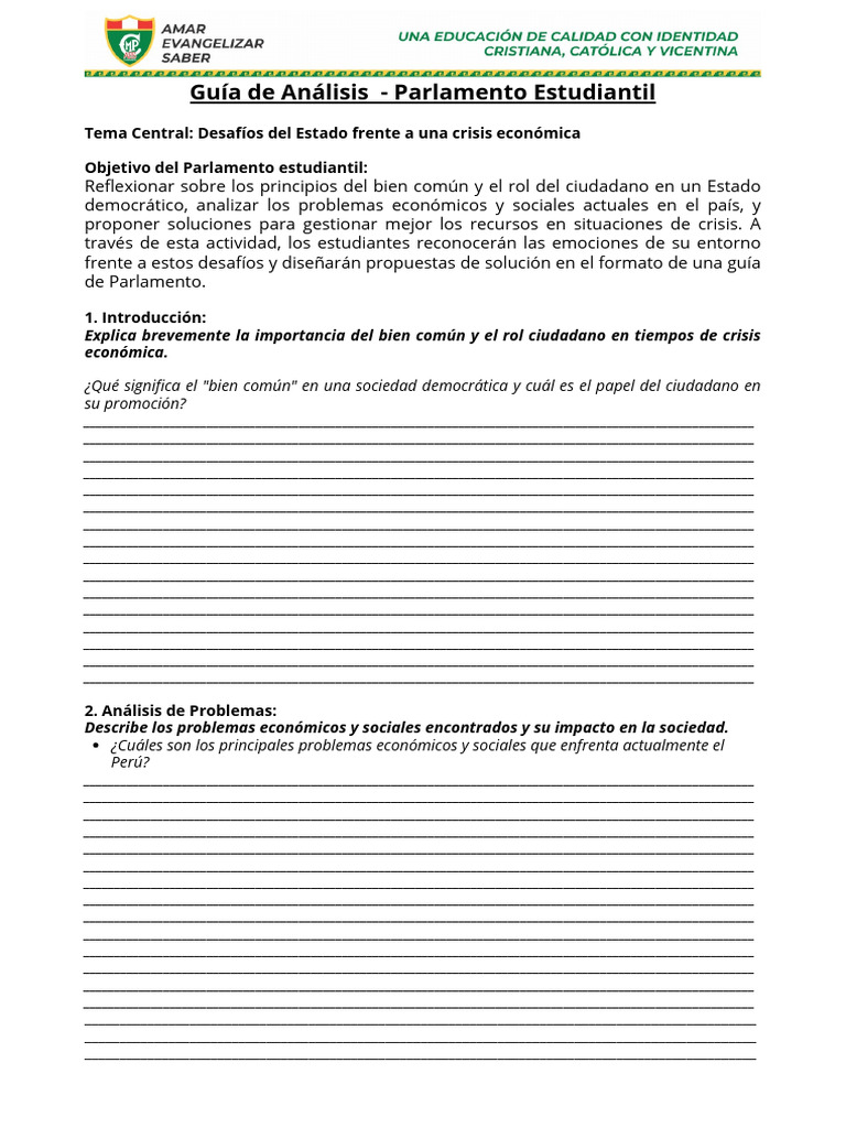 2DO Guia de Discusion - Parlamento | PDF | Democracia | Ideologías ...