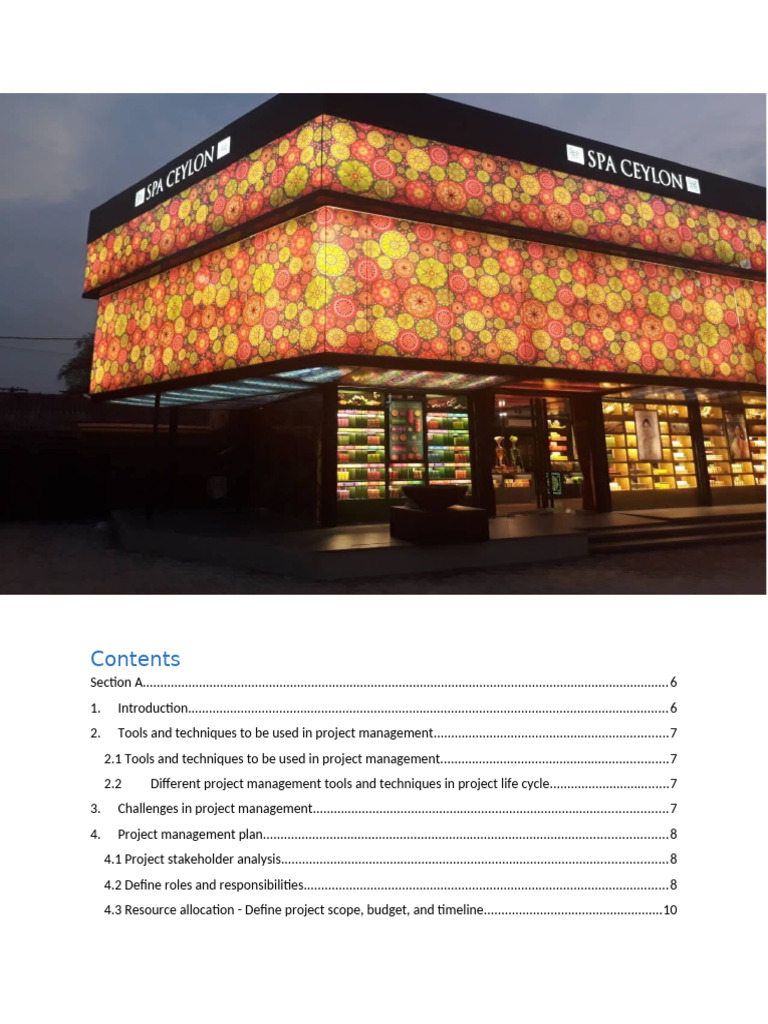 Unit 11 - Project Management Assignment | PDF | Project Management ...