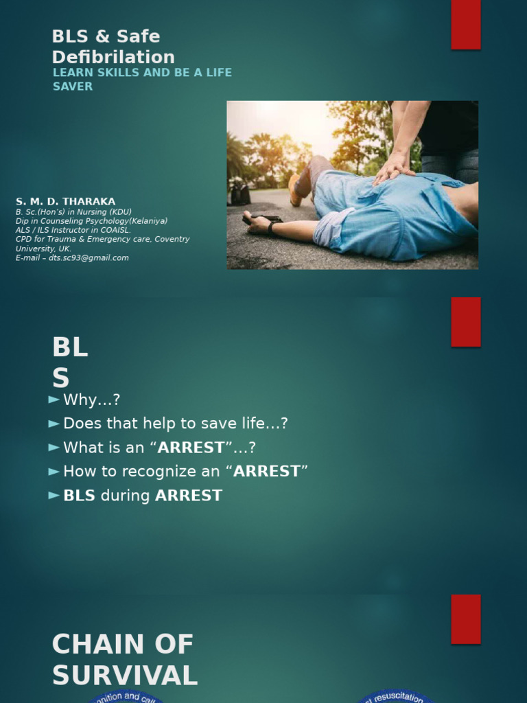 BLS & Safe Defibrillation Guide | PDF