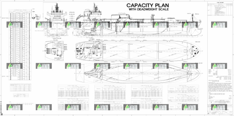 B-3 - Capacity Plan & Deadweight Scale - WM - Compressed | PDF