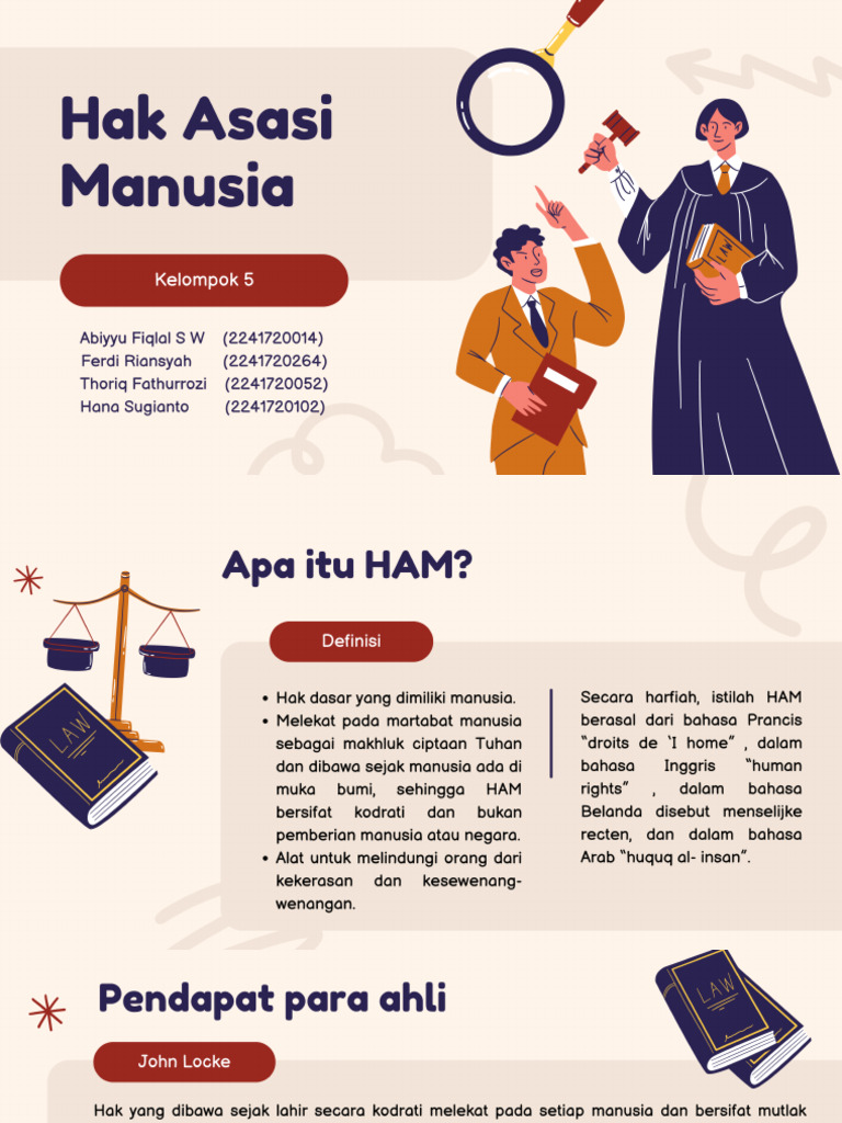 KWN Kelompok 5 - HAM | PDF