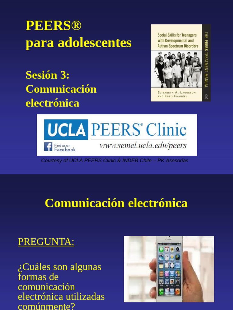 PTS Teen Session 3 Electronic Comm (Links Only) - Spa | PDF | Servicio de redes sociales ...