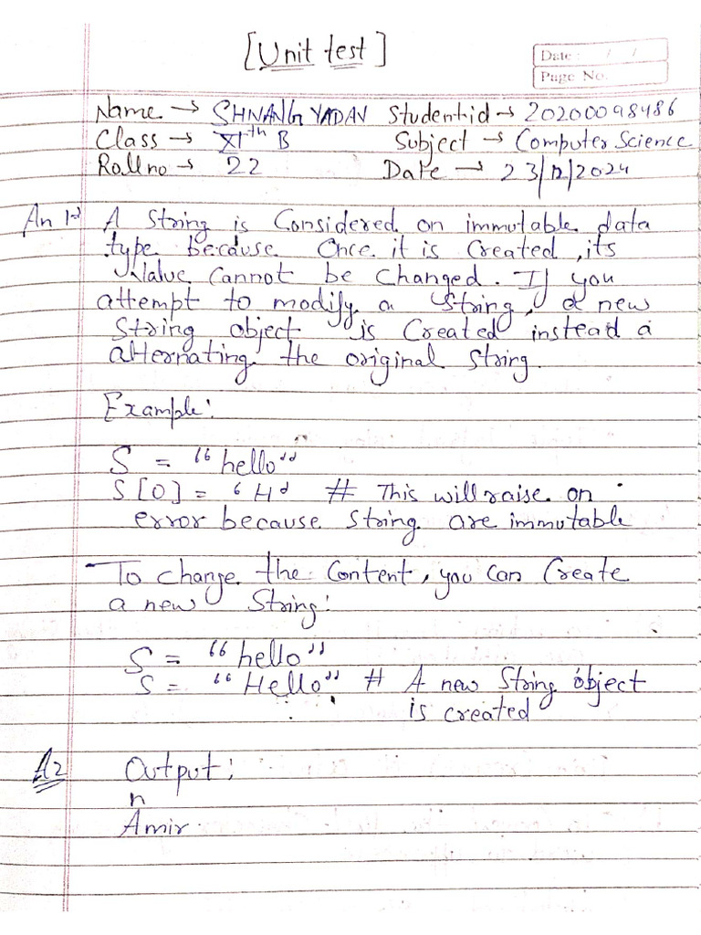 Shivang Yadav (22) Comp. Science UT | PDF